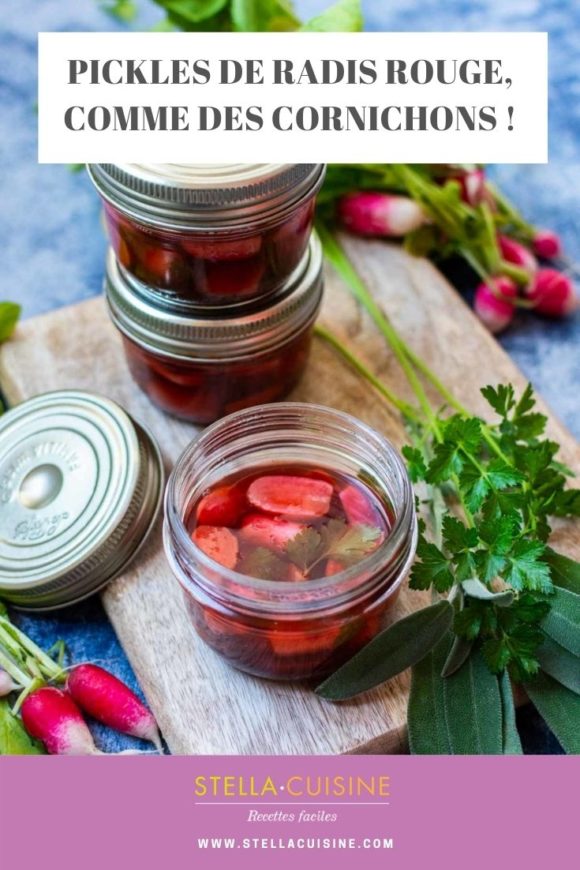 Recette de Pickles de radis rouge | Recettes faciles, recettes rapides ...